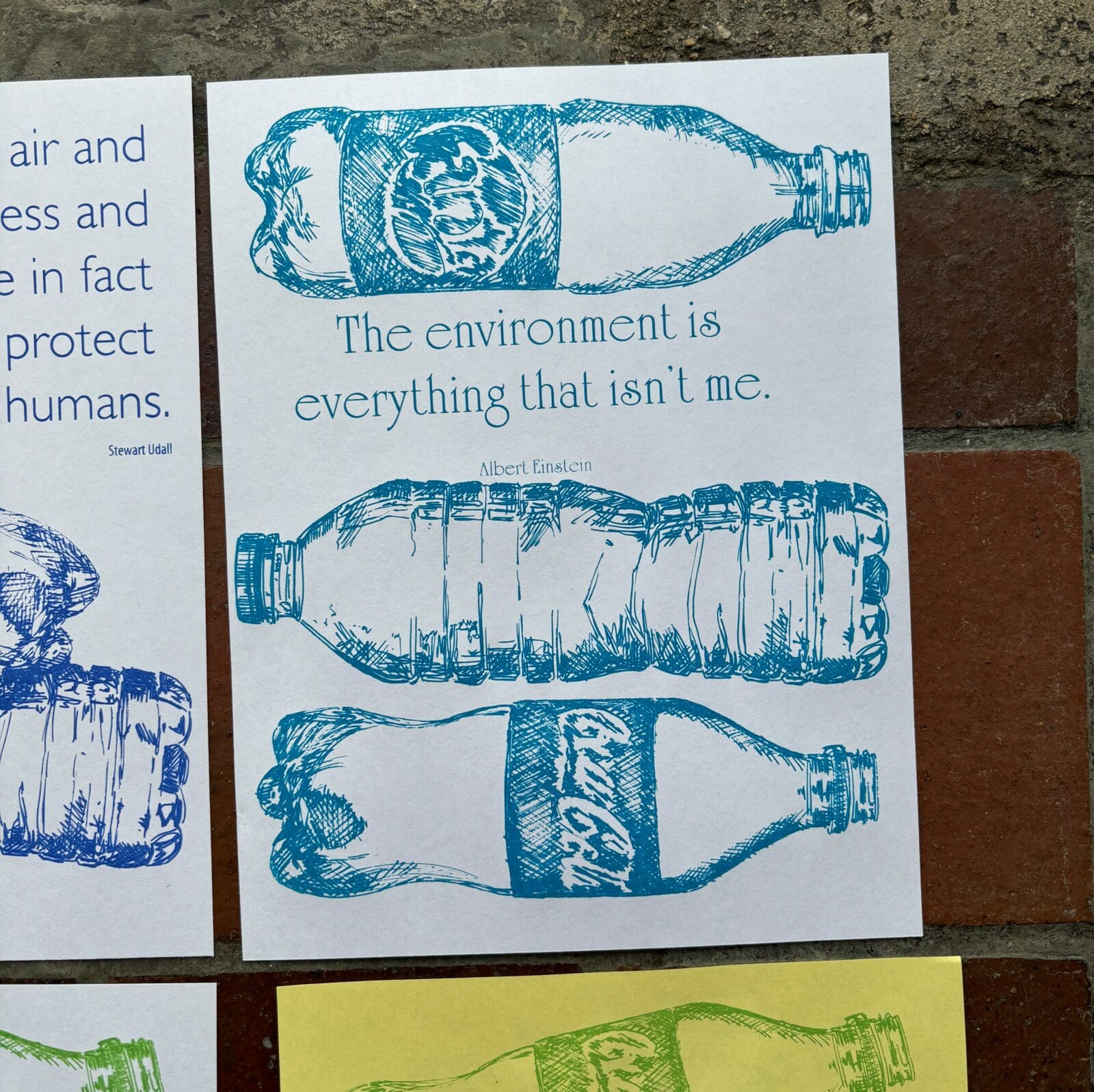 An Ocean of Plastic: Printmaking Poster Workshop